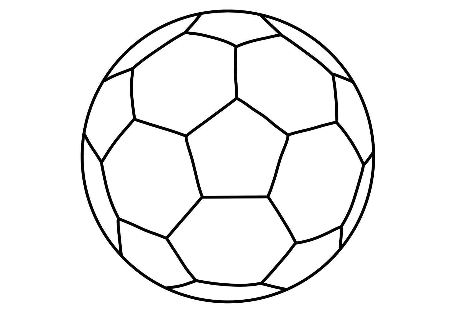 How To Draw A Soccer Ball Design School
