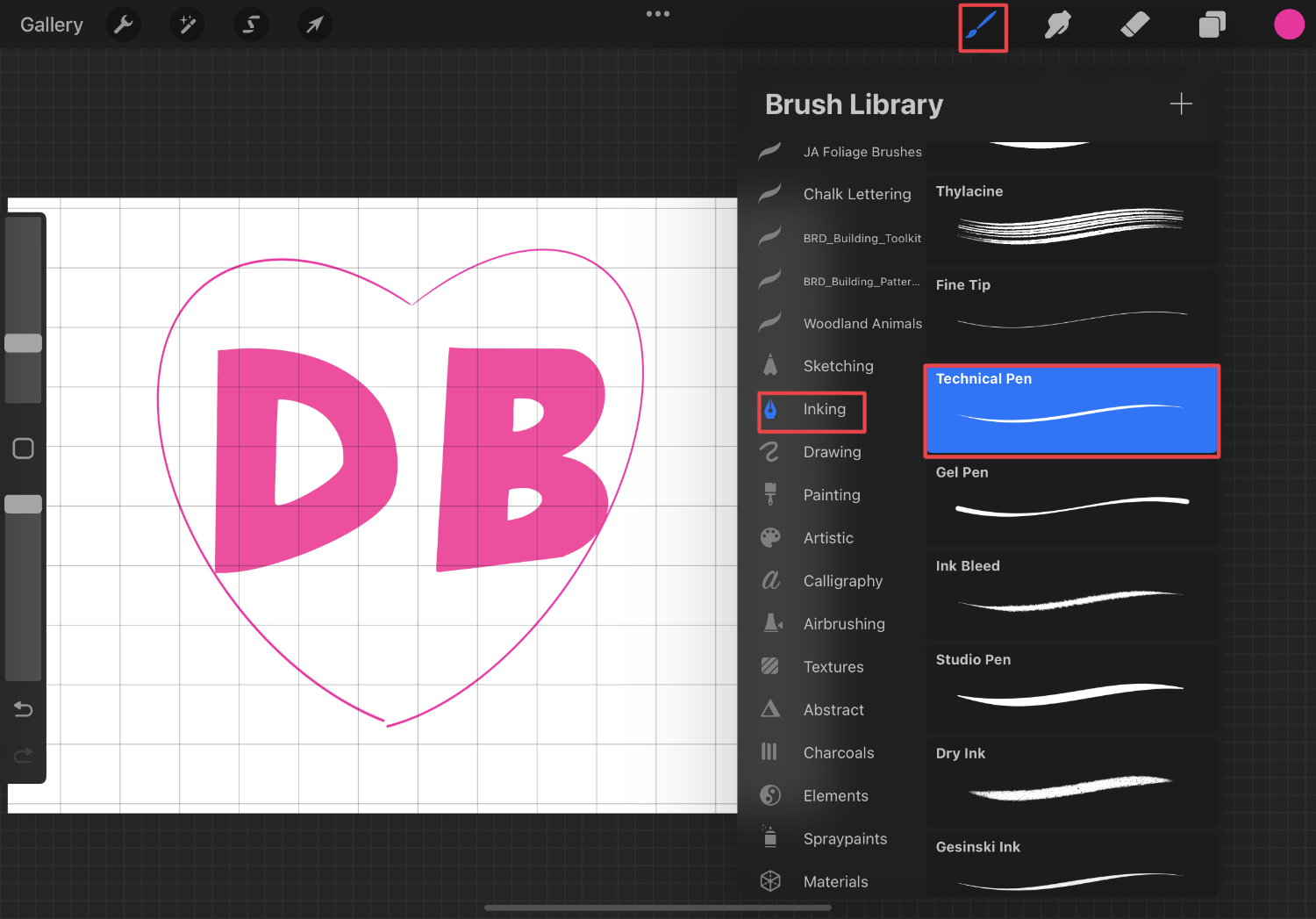 How To Warp Text In Procreate 4 Steps Design Bundles