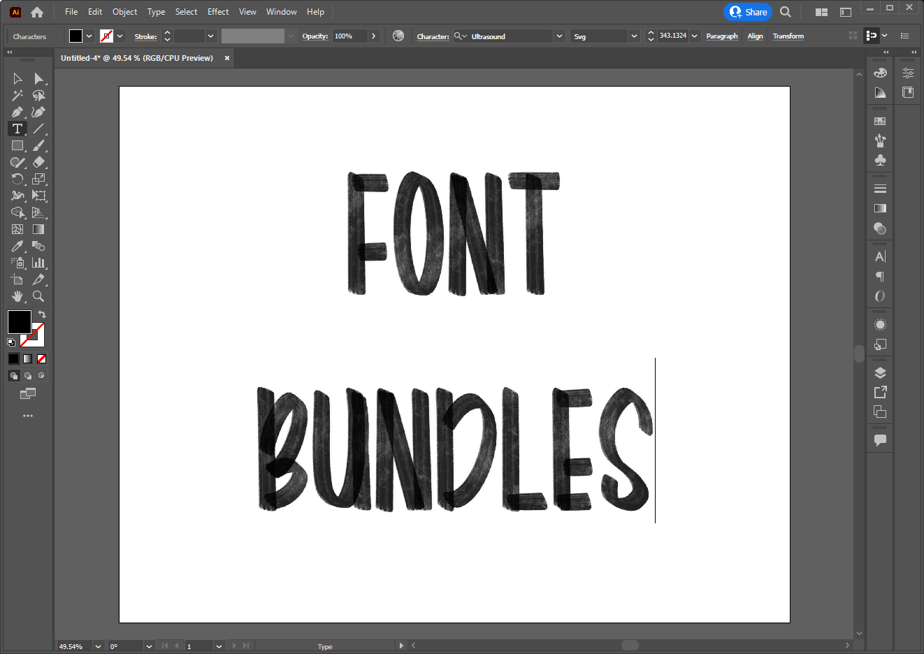 How To Use SVG Color Fonts In Illustrator Design Bundles How To Use SVG Color Fonts In Illustrator Design Bundles