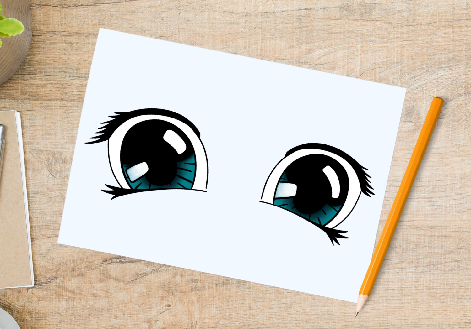 How To Draw Cartoon Eyes Design School